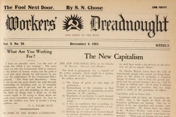 The Workers' Dreadnought (Vol. 10 No. 38 - 8 December 1923) | libcom.org